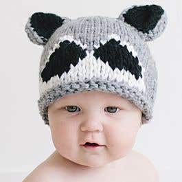 Blueberry Hill - Roscoe Raccoon Hat | West Coast Kids