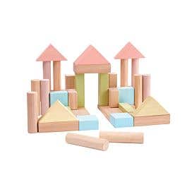 Plan Toys - 40 Unit Blocks | West Coast Kids