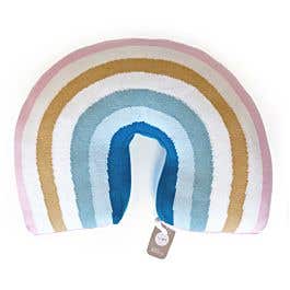 Simple - Rainbow Knit Pillow | West Coast Kids