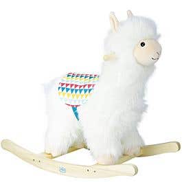 Vilac - Plush Rocking Animal - Alpaca | West Coast Kids